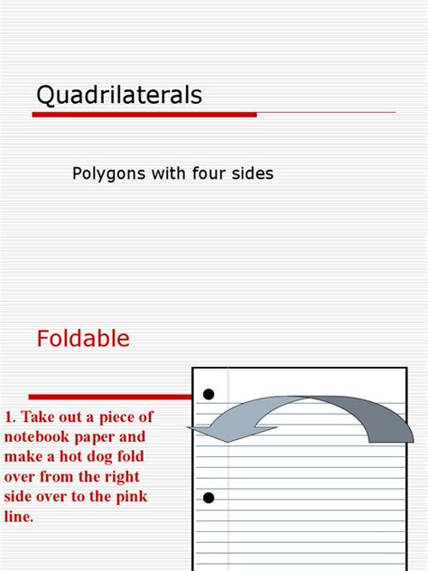 Quadrilaterals Foldables Download Free Pdf Rectangle Classical Geometry