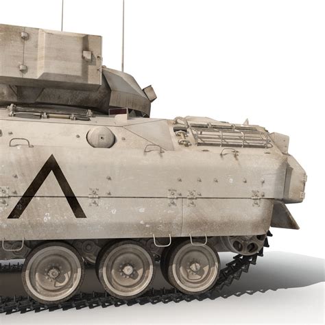 미국 보병 전투 차량 Bradley M2 3d 모델 129 Max Obj Ma Fbx C4d 3ds