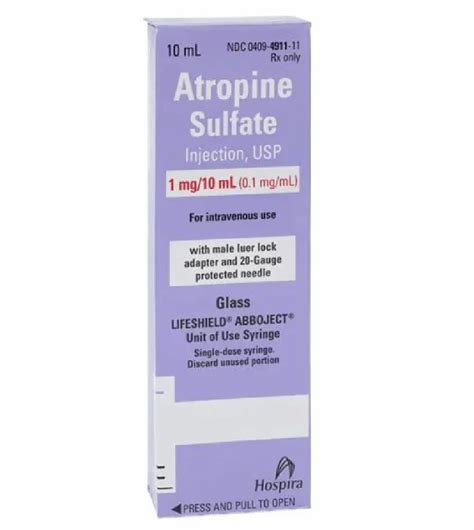 Atropine Sulphate Injection 1 Mg Ml Atropine Sulfate Injection Latest Price Manufacturers