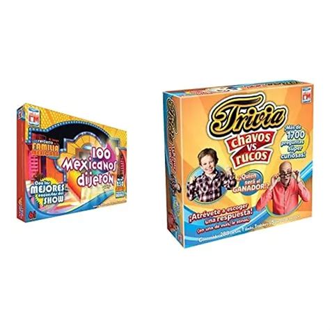 Televisa 100 Mexicanos Dijeron Trivia Chavos Vs Rucos Envío Gratis