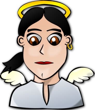 Friendly Angel Illustration Free Clipart For Spiritual And Creative