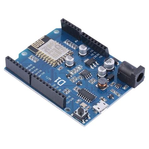 Placa Wemos D1 R1 Wifi Com Esp8266 Circuito Facil Componentes