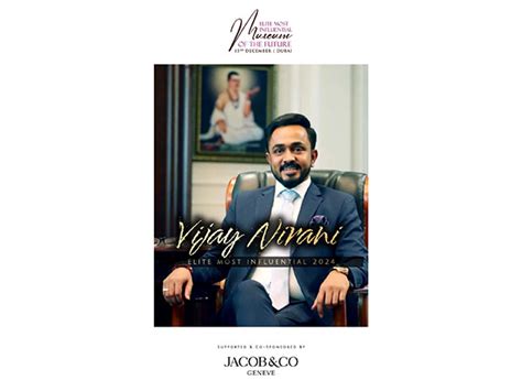 Vijay Nirani Indias Climate Youth Icon Leading Renewable Energy