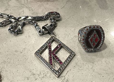 K Red Diamond Pendant With Necklace The Ring Creator