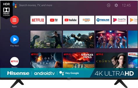 Best Buy Hisense 50 Class Led 4k Uhd Smart Android Tv 50h6510g
