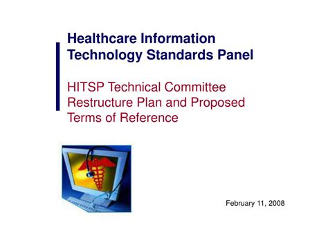 Ppt Healthcare Information Technology Standards Panel Powerpoint