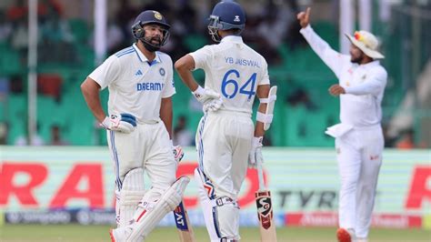 Ind Vs Ban 2nd Test Rohit Jaiswals Partnership Guides India To Fastest Team Century In Test