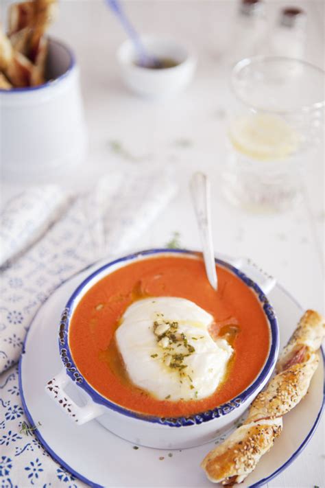 Ninas Kitchen Sopa Fría De Tomate Y Albahaca Evento Dia Cuina 2012