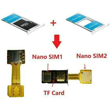 Aliexpress.com : Buy Hybrid Double Dual SIM Card Adapter Micro SD Nano ...