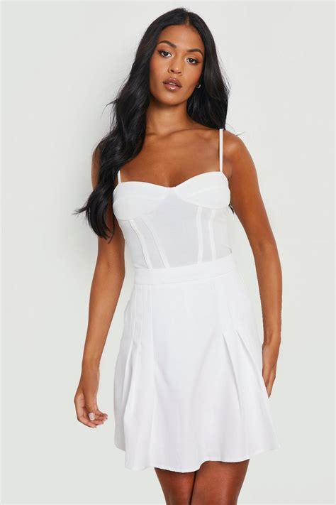 Tall Mini Skort Boohoo Uk