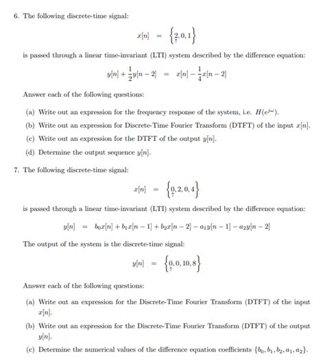 Solved 3 7 Problems 1 Using The Dtft Function Developed