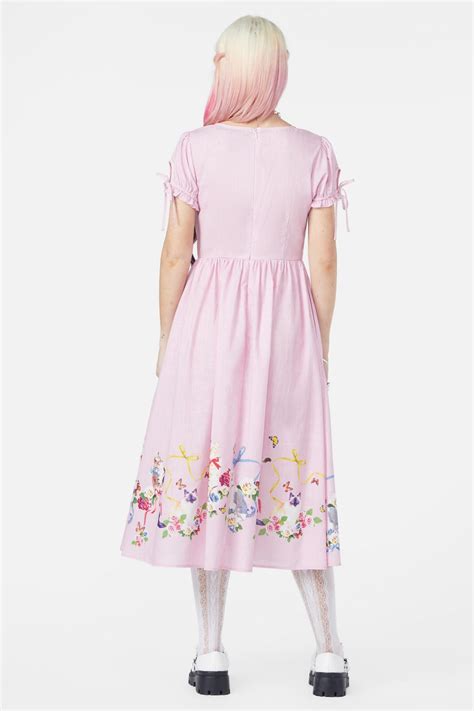 Kitsch Kitty Midi Dress Dangerfield