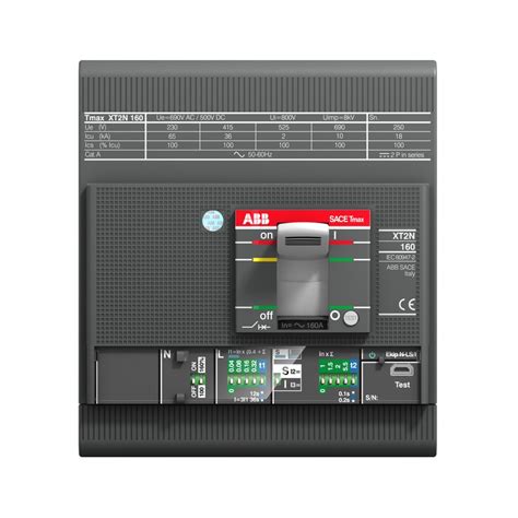 1SDA100015R1 ABB XT2N 160 Ekip Dip LSI In 10A 4p F F Elect