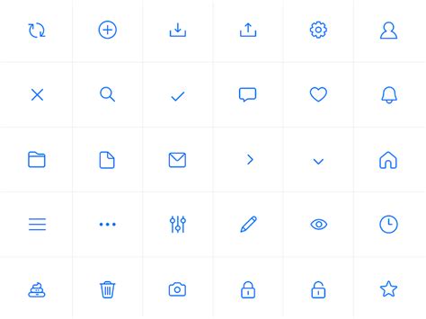 Simple Icon Set By Wouter De Bres On Dribbble