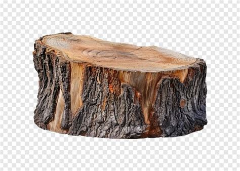 Isolated Circular Oak Wood Log Texture Png Premium Ai Generated Psd