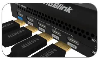 RGBlink Mini Pro Dual Channel 4K Video Switcher User Guide
