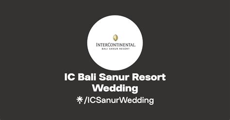 IC Bali Sanur Resort Wedding Linktree