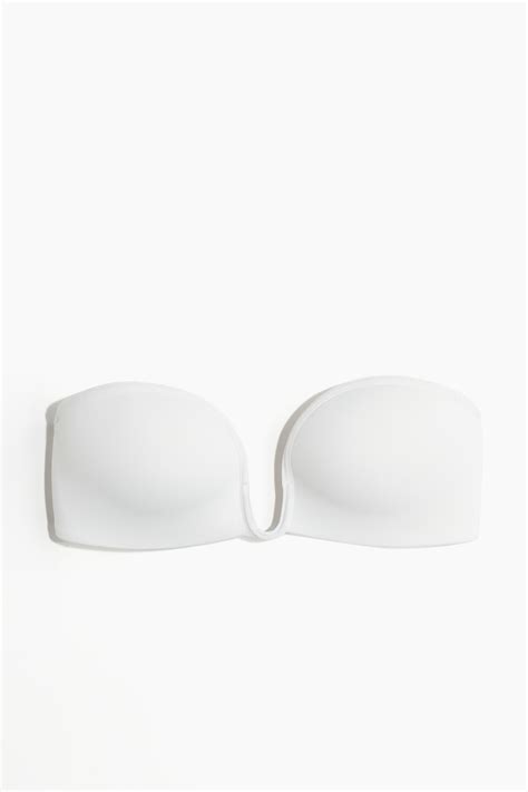 Soft Cup Push Up Balconette Bra White Ladies Handm Ca