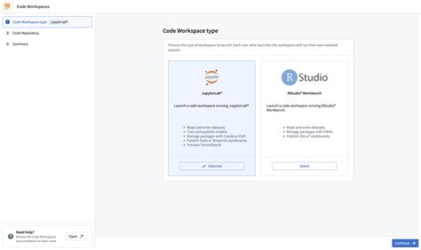 Code Workspaces • Getting Started • Palantir