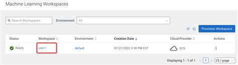 如何在data Service集群中创建和使用machine Learning Workspacecloudera Cdp 企业数据云平台cdp 阿里云帮助中心
