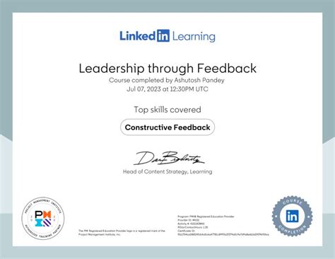 Ashutosh Pandey On Linkedin Certificate Of Completion