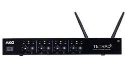 AKG Debuts DMSTetrad Digital Wireless Microphone System With 128 Bit