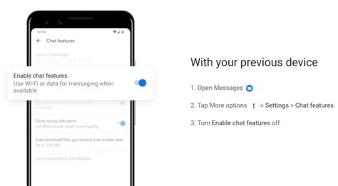 Turn Off Rcs Chat When You Switch Phones Or Else