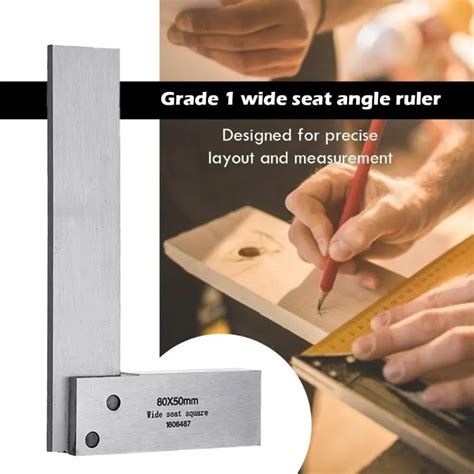 Machinist Square 90 Right Angle Ruler Protractor Carpenter Temu
