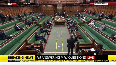 Sky News Pmqs Boris Johnson Faces Sir Keir Starmer In House Of Commons