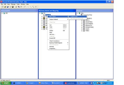 Oracletechnotalk Creation Of Hierarchy In Obiee