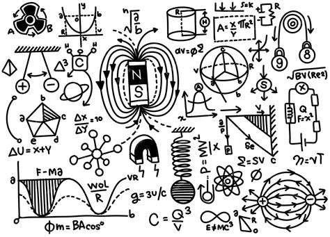 Premium Vector Physics Education Math And Science Pattern With