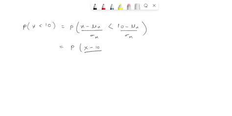 Solved Suppose The Random Variable X Has A Normal Distribution With A