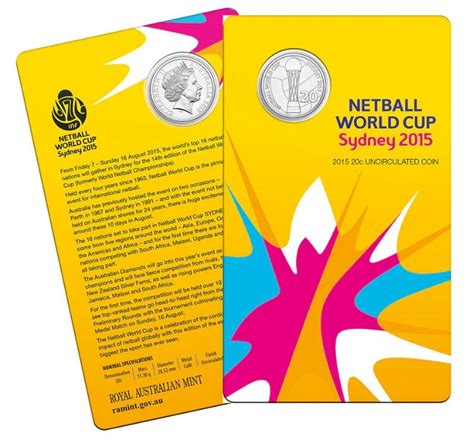 2015 20c Netball World Cup Sydney