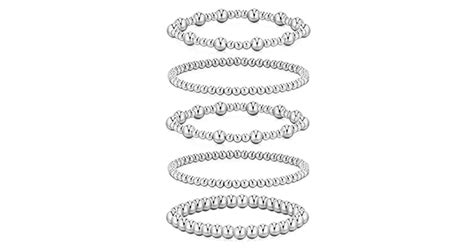 Stackable Bead Ball Bracelet Sets Just 1087 Pinching Your Pennies