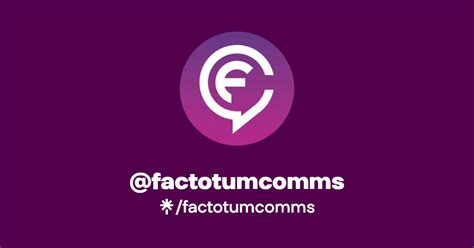 Factotumcomms Linktree