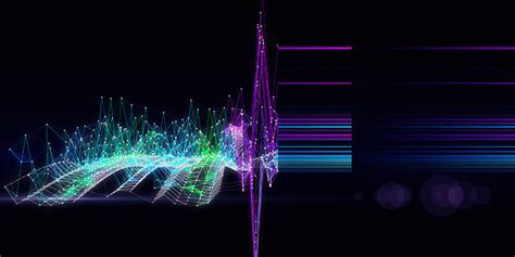 추상적인 배경에는 와이어프레임 그래프 혼란스러운 노이즈 라인이 포함되어 있습니다 웹 가상 공간의 기술 다각형 개념입니다 비즈니스