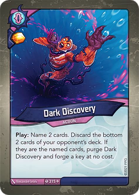 Dark Discovery Archon Arcana The Keyforge Wiki