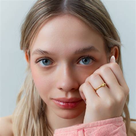 Mini Gold Pierścionek Przebitysutek Pl