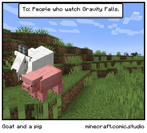 Goat And A Pig Comic Studio