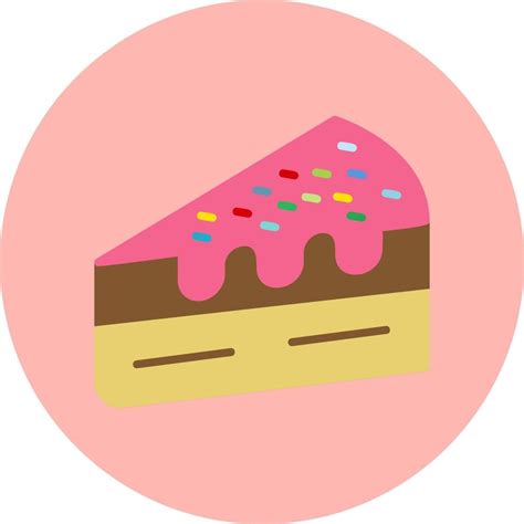 Cake Slice Vector Icon 20310656 Vector Art At Vecteezy
