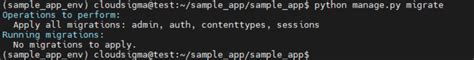 Enabling And Connecting The Django Admin Interface • Cloudsigma