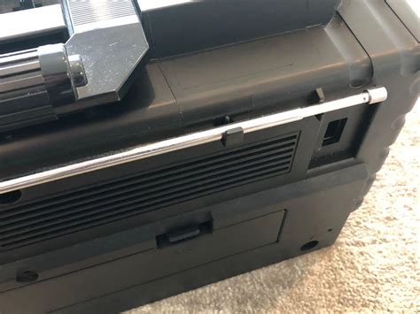 Vintage Sharp Twin Cam X Bass Boombox Wq T238 Cassette Tape Player With Box Audio Portable