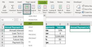 PMT Function In Excel Formula Examples How To Use