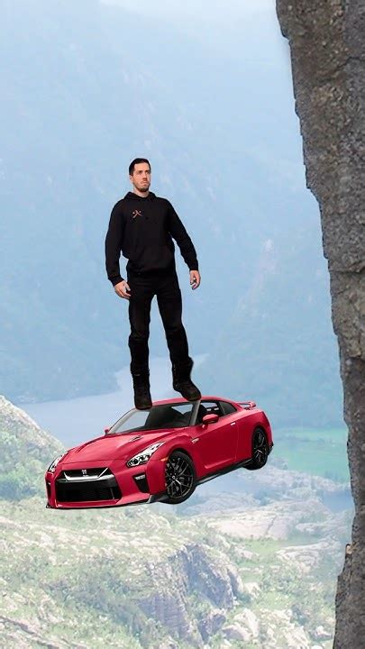 🤔КАК ВЫЖИТЬ В МАШИНЕ ПРИ ПАДЕНИИ С ОБРЫВА⛰️ Youtube