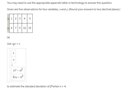 Solved Given Are Five Observations For Two Varia Solutioninn