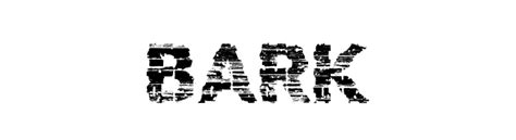 BARK Font FFonts Net