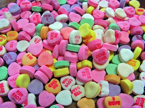 Candy Hearts Wallpapers Wallpaper Cave