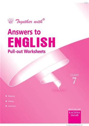 Together With English Pullout Worksheets Solution For Class 7 Class