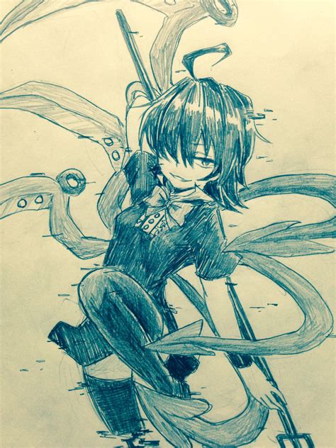 Houjuu Nue Touhou Drawn By Efukei Danbooru