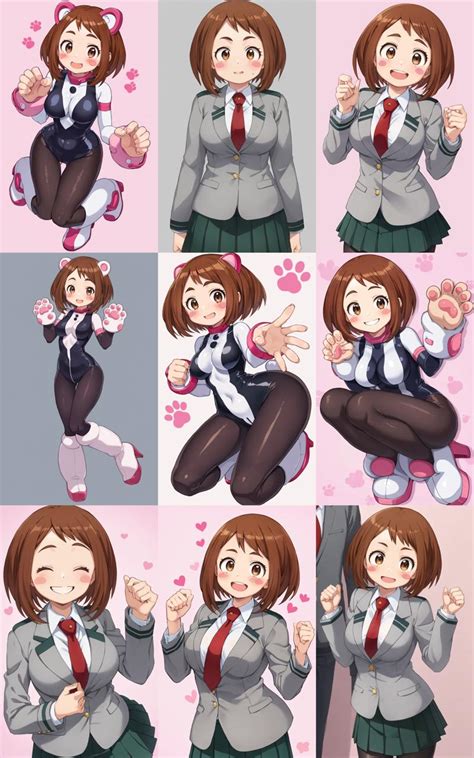 For Sdxl Uraraka Ochako My Hero Academia 麗日お茶子 僕のヒーローアカデミア Aieasypic